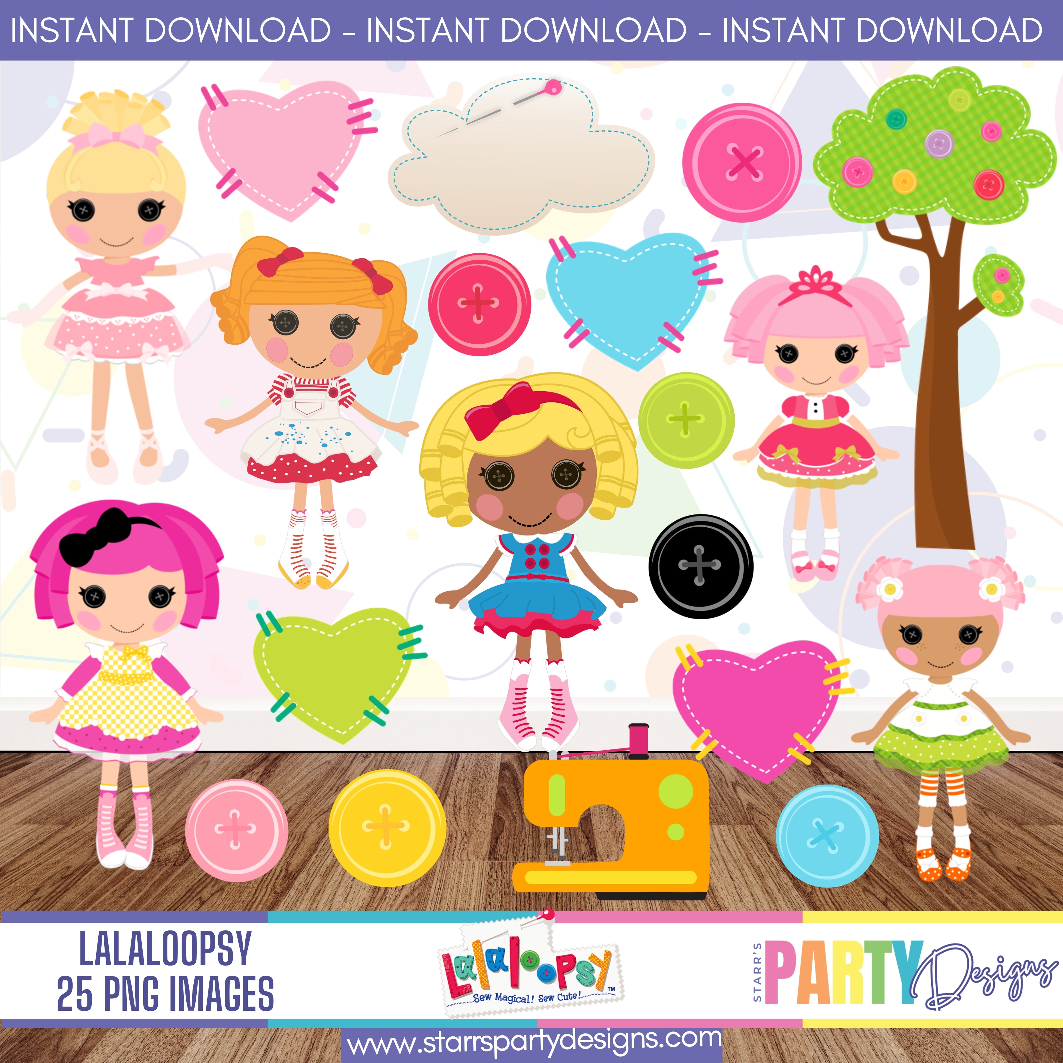 LALALOOPSY PNG IMAGES – Starr's Party Designs
